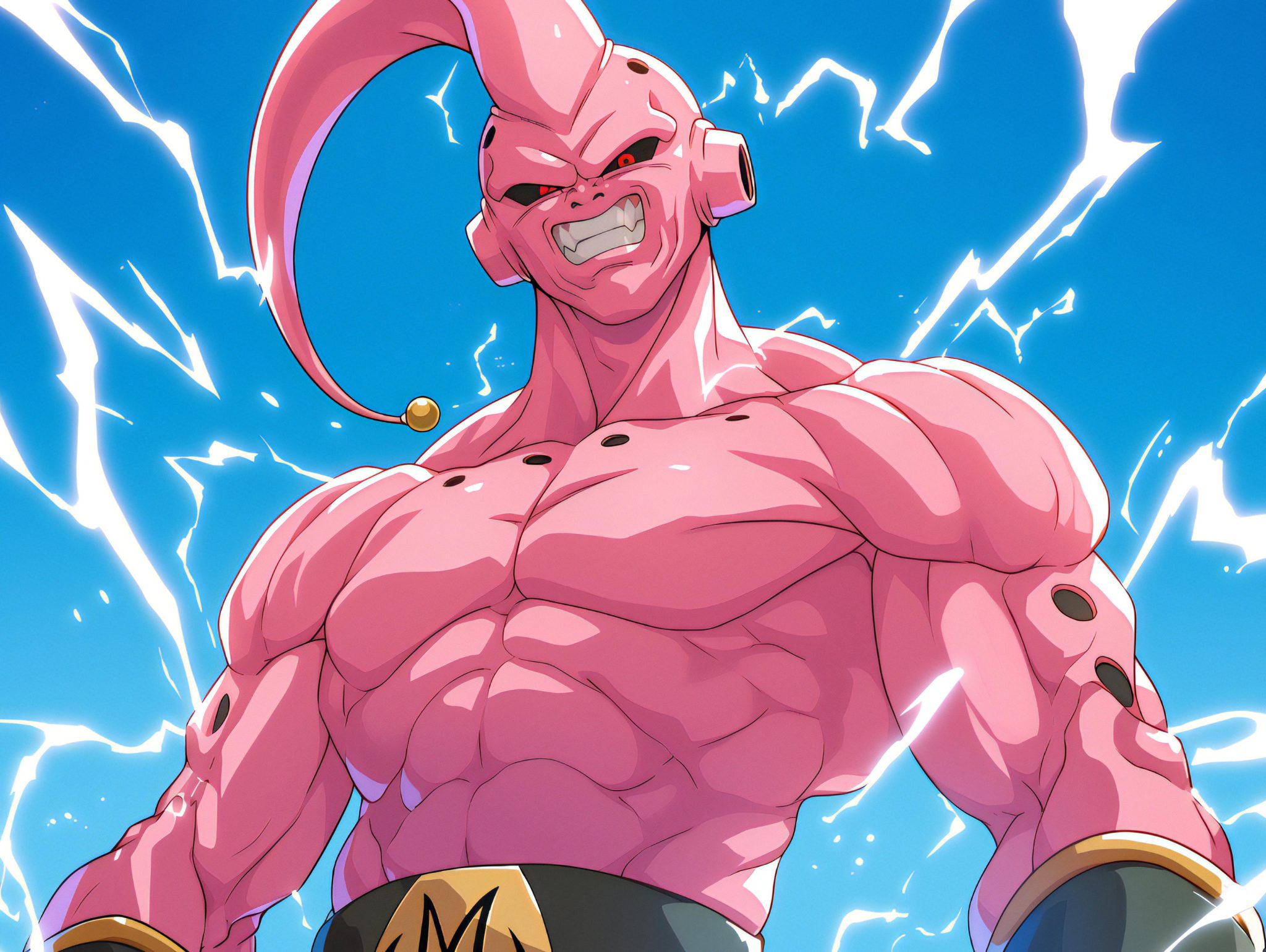 Pure Sky Buu Dragon Ball Aesthetic Wallpaper - Free Download